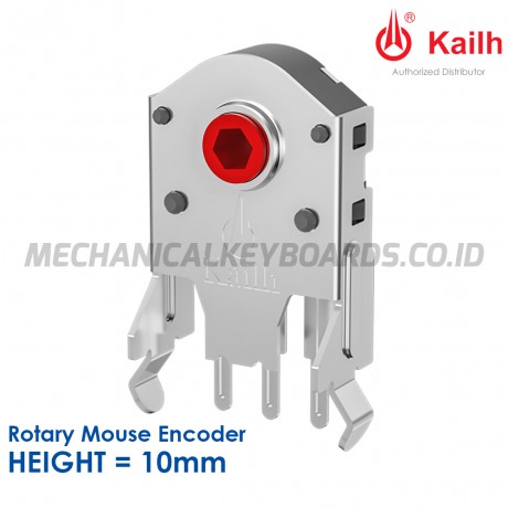 Kailh CEN981012R02-1 Rotary Mouse Scroll Wheel Encoder (H=10mm - 1.74mm ...