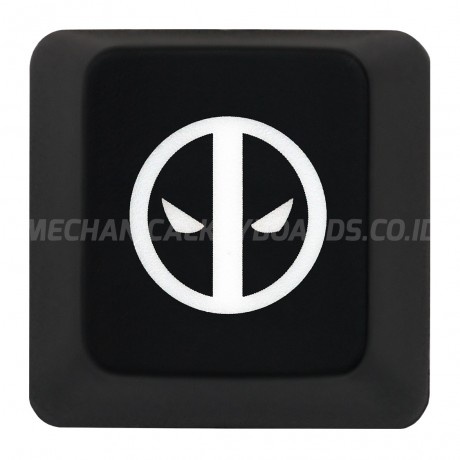 Deadpool ABS Backlit Keycap (Black) | MechanicalKeyboards.co.id