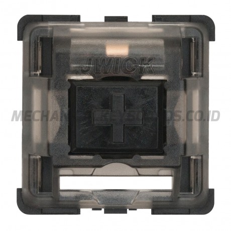 JWK / JWICK Ultimate Black Smokey Switch (Linear 58.5g - PCB Mount ...